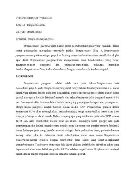 Streptococcus Pyogenes Pdf
