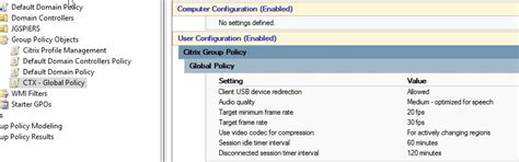 Move Citrix Policies To Group Policy