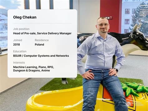 Symphony Personas Oleg Chekan