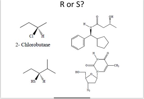 Solved R Or S Organic Chemistry Chegg Com