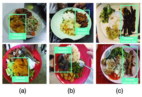 Examples Of Mixed Dish Showing The Domain Gap Between Same Dishes