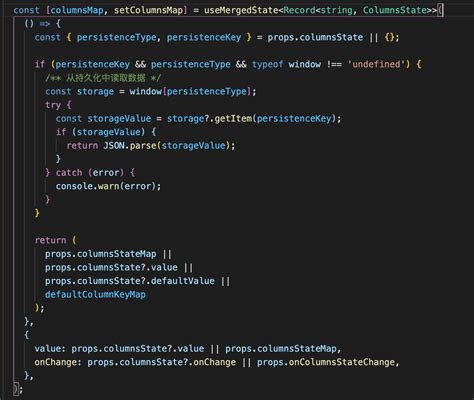 需求 columnsState支持动态列中相同的dataIndex Issue ant design pro components GitHub