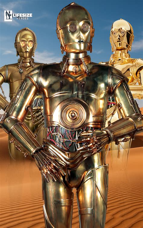 C 3po Life Size Sideshow Statue 1 1 Lifesize Heroes