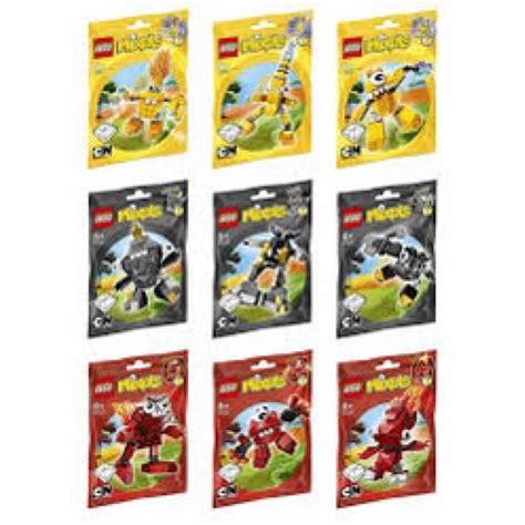 Lego Mixels Series 1 Series 2 Series 3 Series 4 Series 6 Series 7 Shopee Singapore