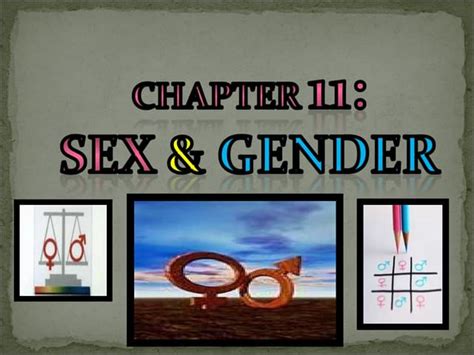 Chapter 11 Sex And Gender Ppt