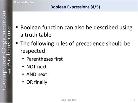 Lecture 3 Boolean Algebra And Digital Logic Lecture Duration 2 Hours Ppt Download