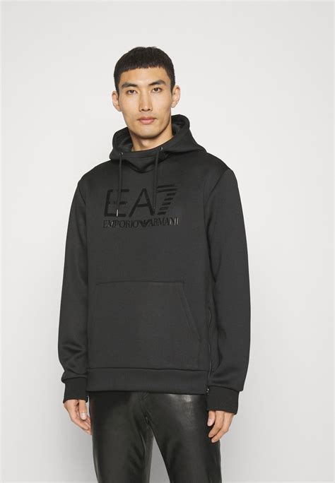 Ea7 Emporio Armani Pulóver Nero Fekete Zalando Hu