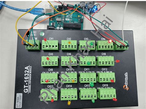 A Simple Test Arduino Controlling A 16 32 Multiplexer PHAN KHAC HAI