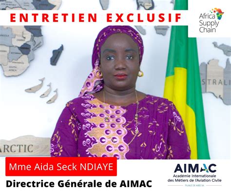 Ms Aida Seck Ndiaye Managing Director Of Aimac Africa Supply Chain