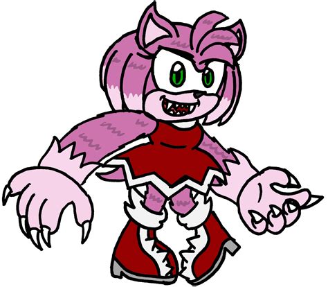 Amy The Werehog By Captainquack64 On Deviantart