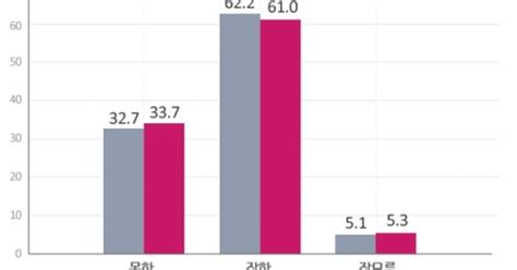 박근혜 대통령 지지율 두 달째 60 초반