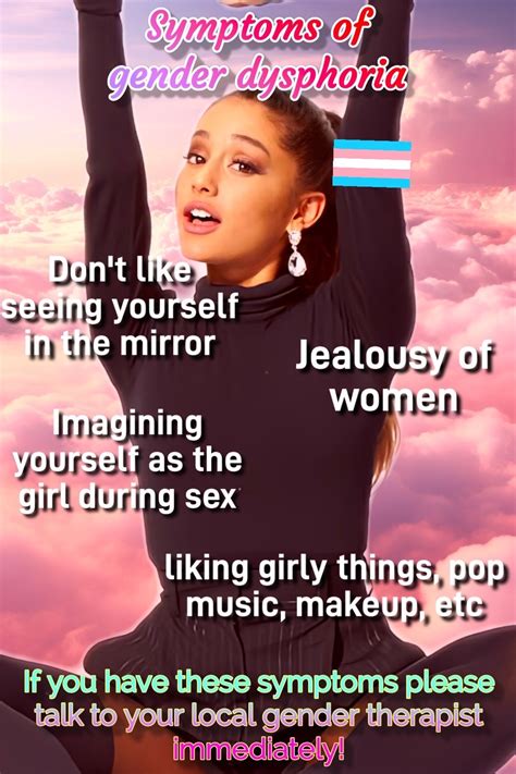 Symptoms Of Gender Dysphoria Awareness Poster By Sissieamy On Deviantart