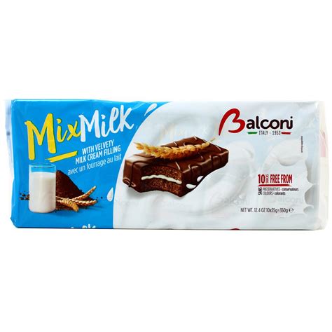 Livraison à Domicile Balconi Mini Génoise Cacao Maigre X10 350g