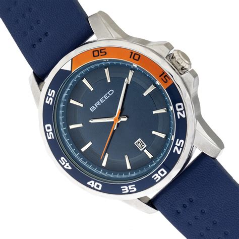 Breed Revolution Quartz Blue Dial Mens Watch 8306 Breed Watches
