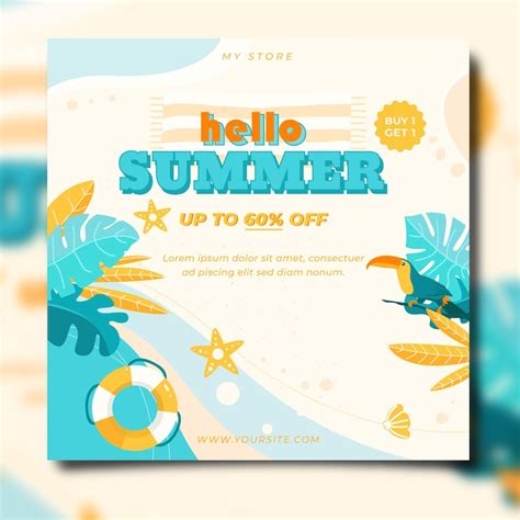 여름 템플릿 이미지 Freepik에서 무료 다운로드