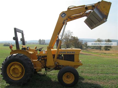 John Deere 301 A Industrial Tractor Loader 43 Hp Diesel Gear Hydro