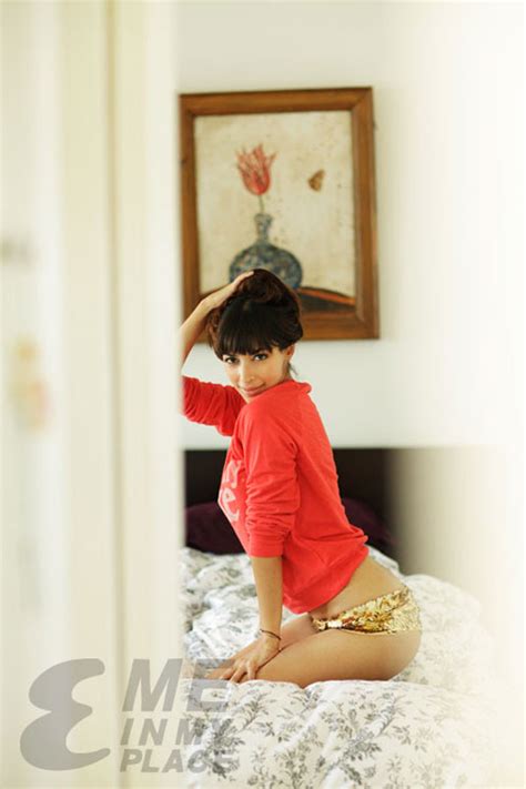 Hannah Simone At Esquires Me In My Place Photoshoot Hawtcelebs