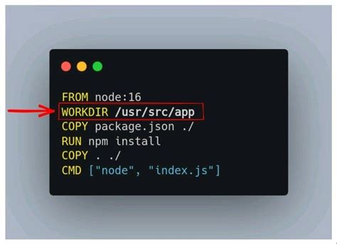 Pradumna Saraf On Linkedin 🐋 Docker Tip When Creating A Dockerfile Create A Working Directory