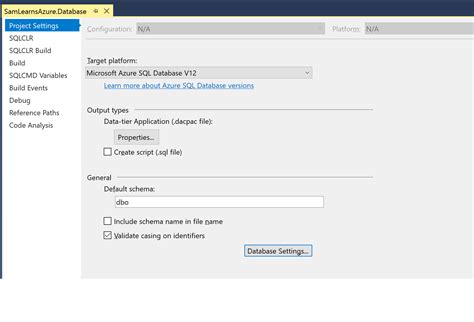 Setting Up Our Database And Integrating It With Our Web Service Sam Learns Azure