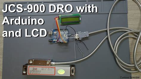 JCS 900 DRO With Arduino And LCD YouTube