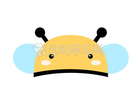벌 꿀벌 모자 꿀벌모자 벌모자 사진이미지일러스트캘리그라피 Bootan작가