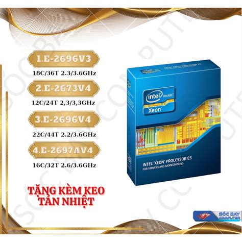 Cpu Intel Xeon 2696v3 2673v4 2696v4 Shopee Việt Nam