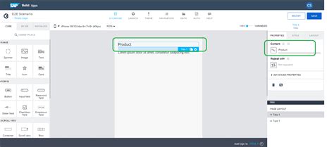 Learning Sap Build Apps From Basics Create A Proj Sap Community