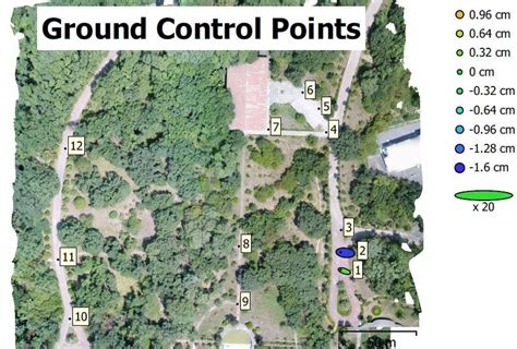 GCP Locations And Error Estimates 100 M July 11 2018 Z Error Is Download Scientific Diagram