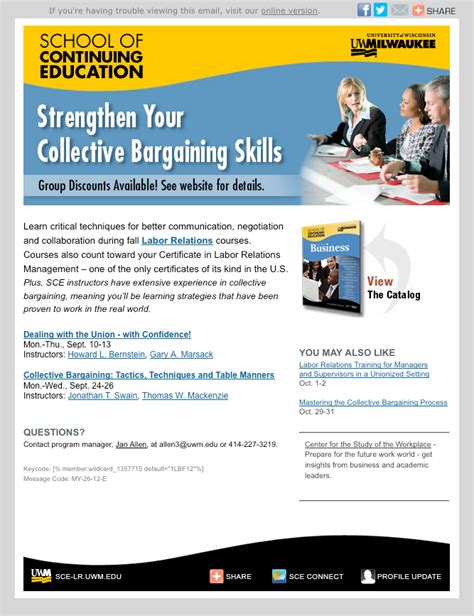 Uwm School Of Continuing Education On Behance