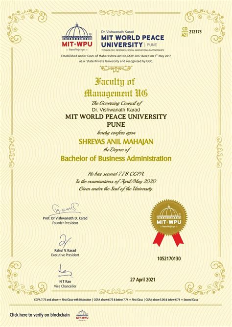 Shreyas Mahajan On Linkedin Another Milestone Achieved🔥 Thank You Mit For Everything Bba Golden