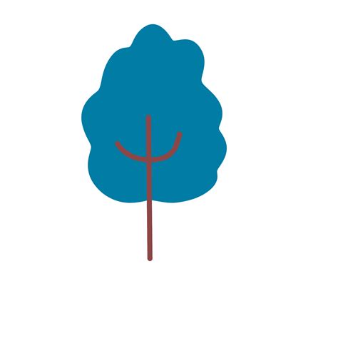 Tree Doodle Decoration PNG