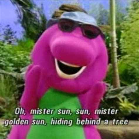 Stream Barney Mr Golden Sun By Njn Listen Online For Free On Soundcloud