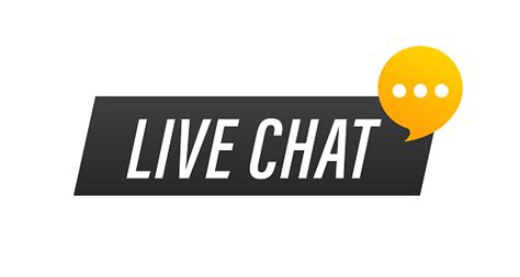 라이브 채팅 버튼 온라인 지원 콜센터 고객 지원 웹 방문 페이지 Ui 모바일 앱 채팅 메시징 비즈니스 개념에 대한 채팅 메신저 아이콘 벡터 그림 Brand Name