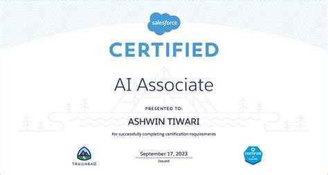 Ashwin Tiwari On Linkedin Salesforcecertified Trailblazer Salesforce Cloud 28 Comments