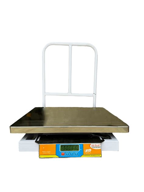 Hi Tech Bench Scale 550mm 300 Kg Hitech Weighing Scales