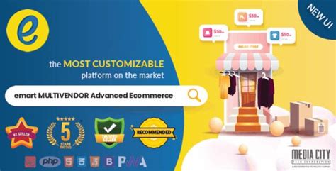 Emart V41 Nulled Laravel Multi Vendor Ecommerce Advanced Cms Script
