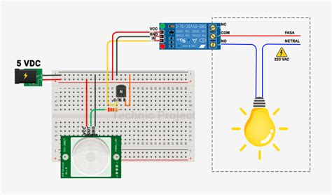 Cara Menggunakan Sensor Pir Dan Relay Tanpa Arduino