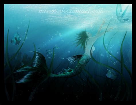 Mischievous Mermaid By Miss69 On Deviantart