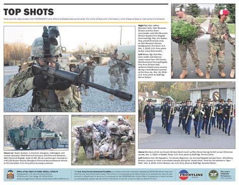 Forscom Frontline Dec 16 2016 Article The United States Army