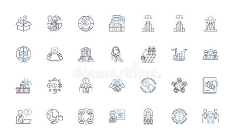 Internationalization Line Icons Collection Globalization Multilingualism Cultural Diversity
