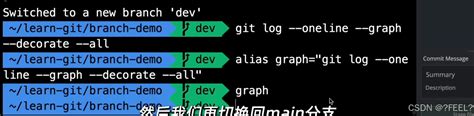 16 git分支基本操作 git graph冲突解决辅助 在图形视图中直观地查看合并冲突。怎么使用 csdn博客