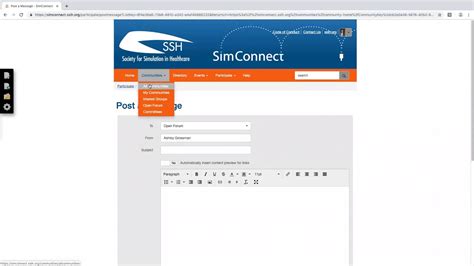Simconnect Communities And Open Forum Youtube
