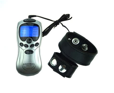 Sex Products Electric Shock Penis Extender Cock Ring Electro Stimulator Medical Themed Toys Sex