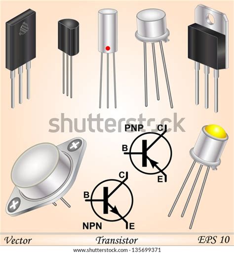 Types Transistors Stock Vector Royalty Free Shutterstock