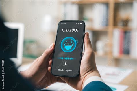 Foto De Ai Chatbot Intelligent Digital Customer Service Application Concept Computer Mobile