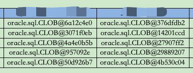 报表打印如何处理oracle sql CLOB问题 Jmix jmix cn