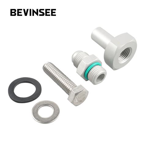 Bevinsee Universal Fuel Tank Return Line Fitting Install Kit