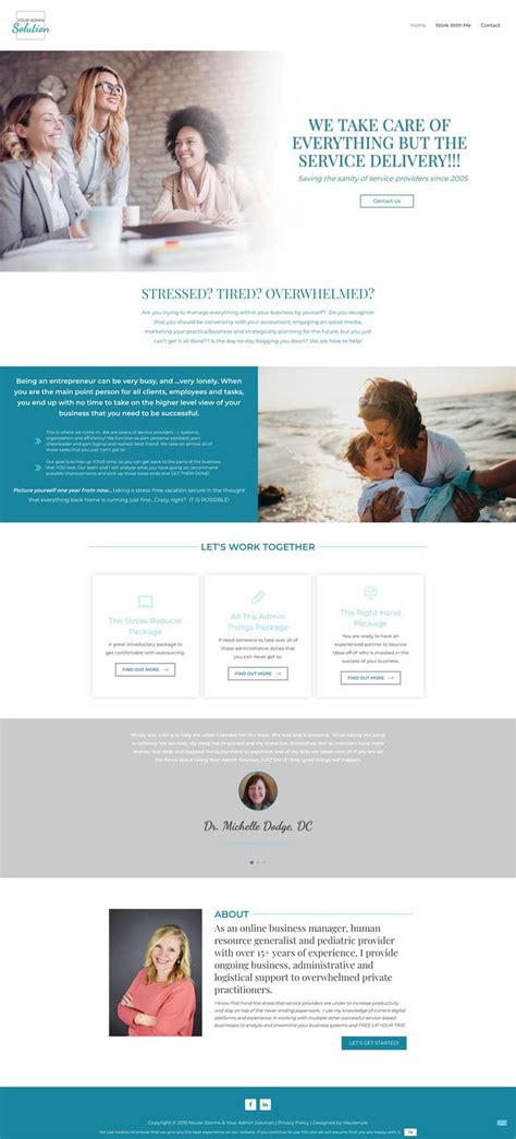 Virtual Assistant Web Design Layout Ideas Virtual Assistant And