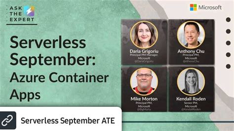 Devanshi Joshi On Linkedin Serverlessseptember Asktheexperts Azurecontainerapps Live