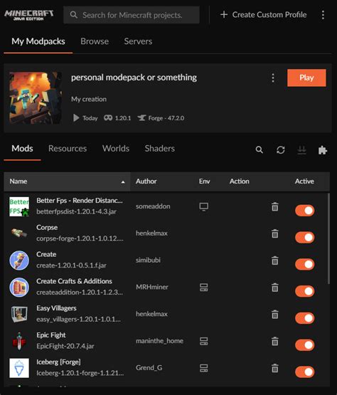 Mod Help R Curseforge